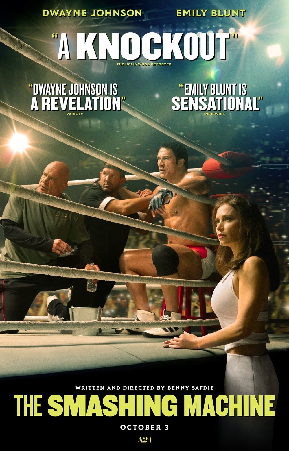 The Smashing Machine Showtimes & Tickets — Satellite Cinemas