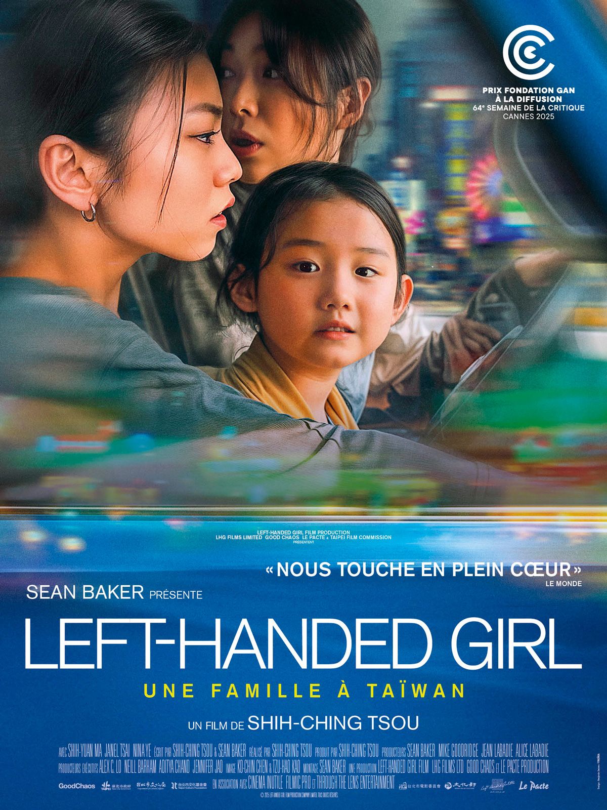 Infos & horaires pour Left-Handed Girl — Le Sémaphore